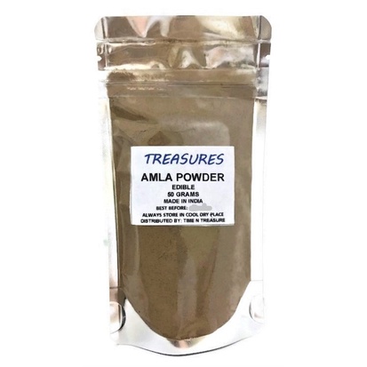 Treasures Amla Powder - Edible - Indian Gooseberry Powder - 100% Pure ...