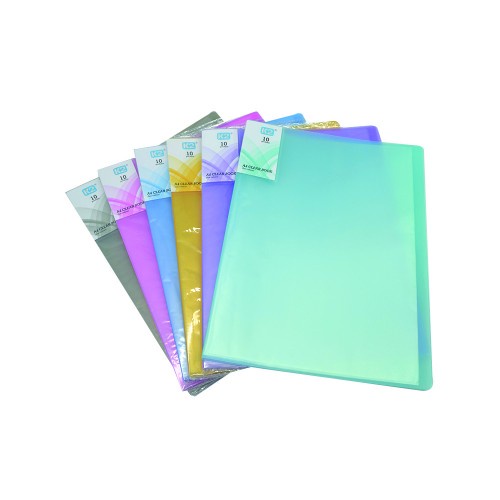 EMI PP CLEAR BOOK (ASST COLOUR) | Shopee Philippines