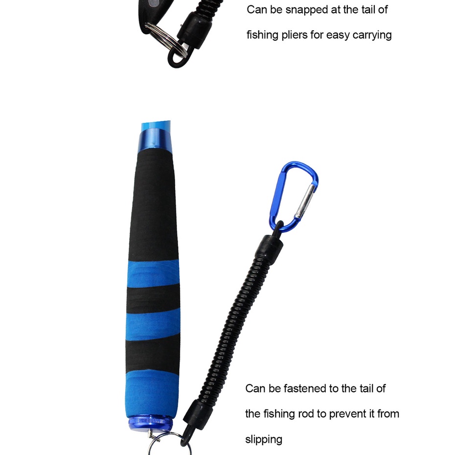 In Stock!!! 1 Pcs Fishing Tools Anti-Lost Lanyard Telescopic Elastic ...