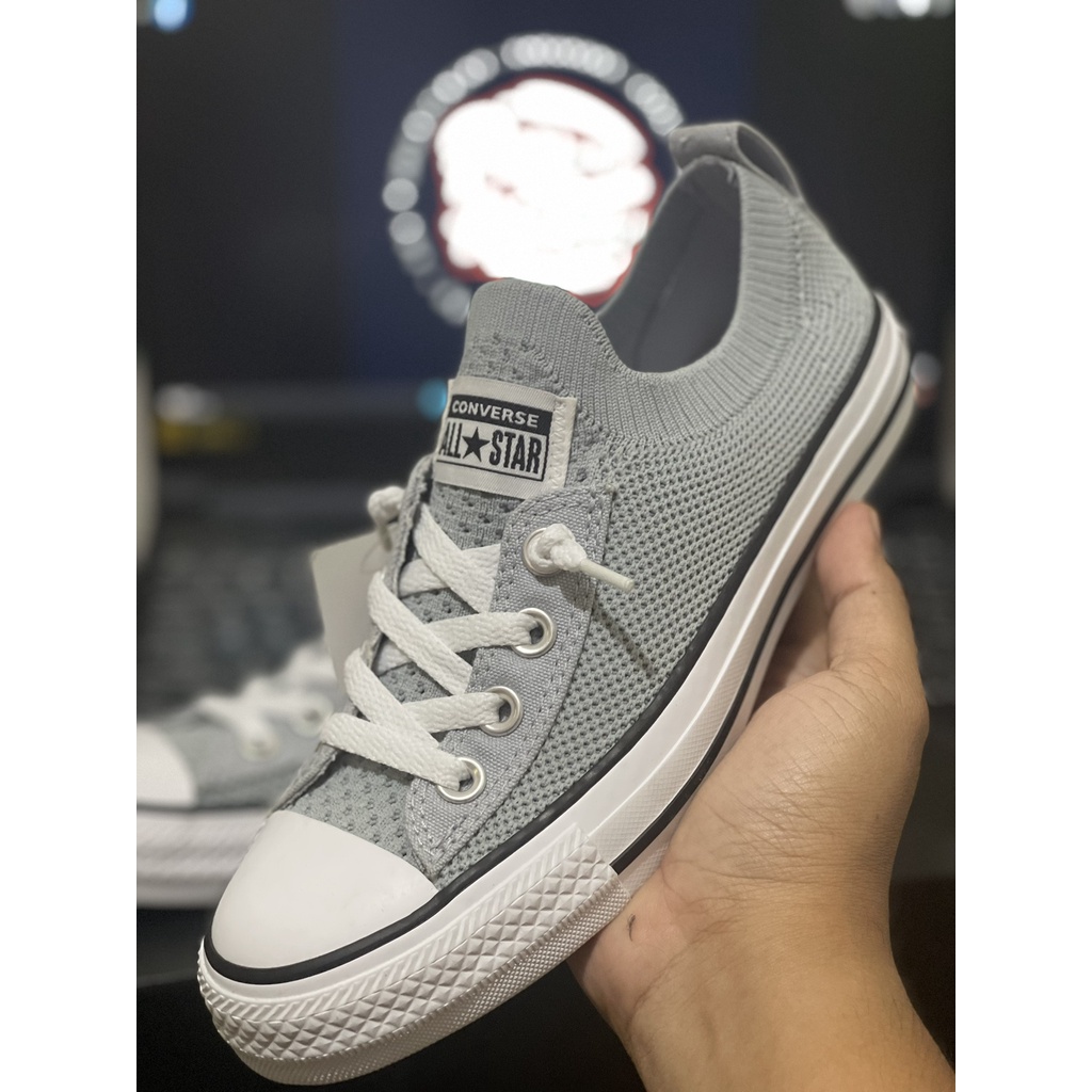 Converse All Star Shoreline Knitted - Wolf Grey | Shopee Philippines