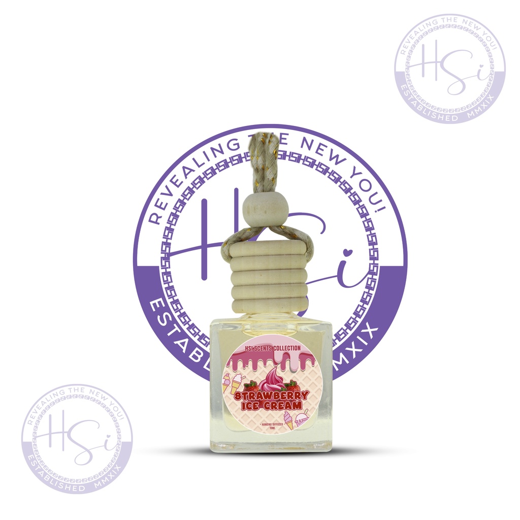 Strawberry Ice Cream 100% Oil Based Perfume 10ml HSI Scents Collection ...