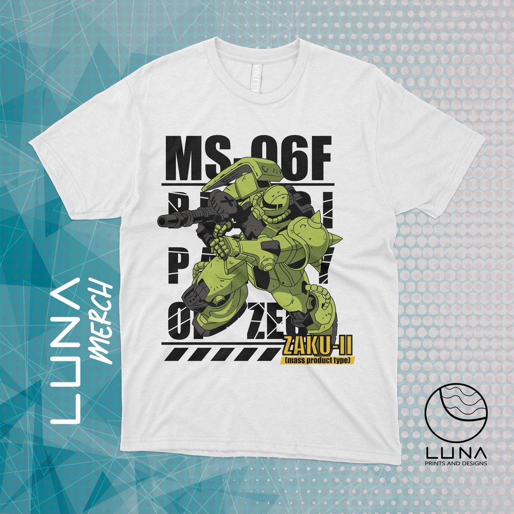 Gundam Anime Shirt Collection (2/3) - The Luna Merch | Shopee Philippines
