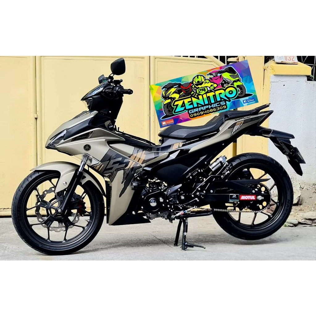 SPECIAL EDITION DECALS FOR MATTE TITAN SNIPER 155 | Shopee Philippines