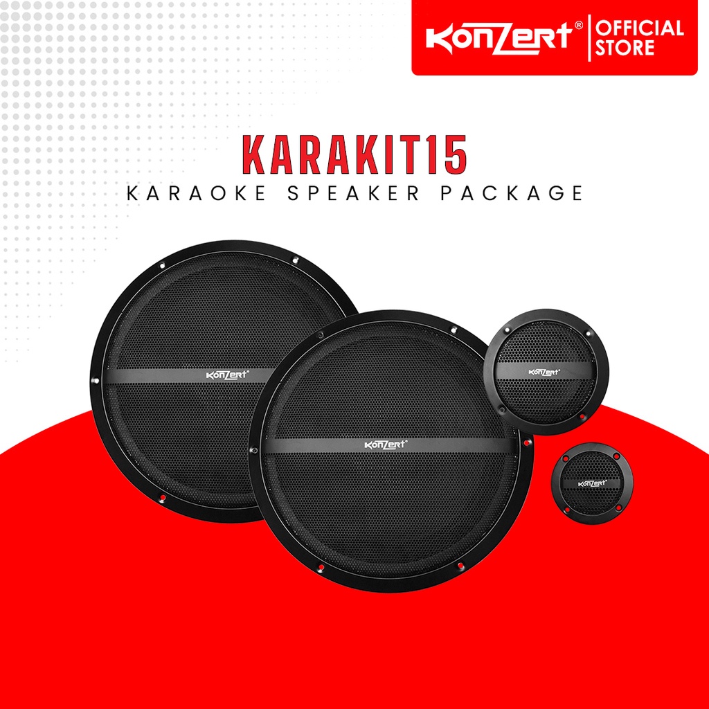 Konzert KARAKIT 15 Karaoke Speaker Package | Shopee Philippines