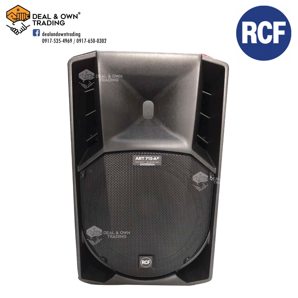 Original RCF ART 715-A MK4 2CH Amplifier of 1400 WATT ACTIVE TWO-WAY ...