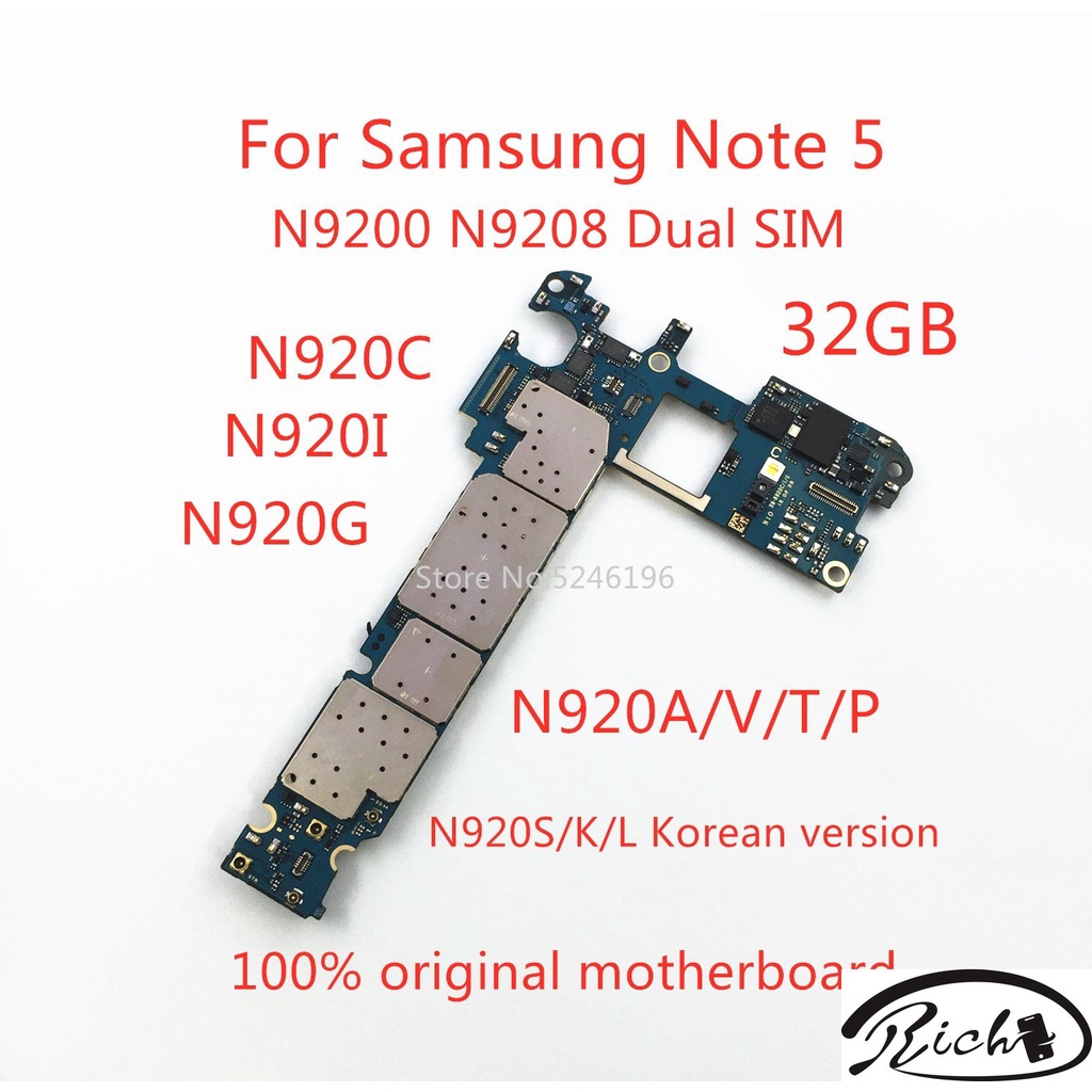 For Samsung Galaxy Note 5 N9200/N9208 N920C/I/G N920A/V/T/P N920S/K/L ...
