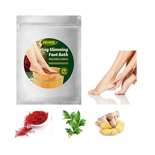 flint.shop Lymphatic Drainage Ginger Foot Soak, Leg Slimming Foot Bath ...