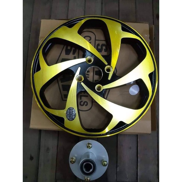 Sidewheel mags Equip Gold with hub and bearing | Shopee Philippines