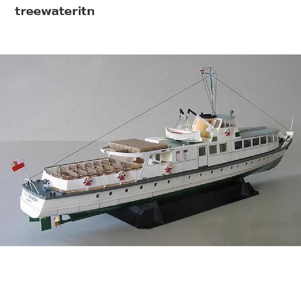 ritn 1:100 Poland Ferry Ship Fine 3D DIY Paper Card Model Building Sets ...