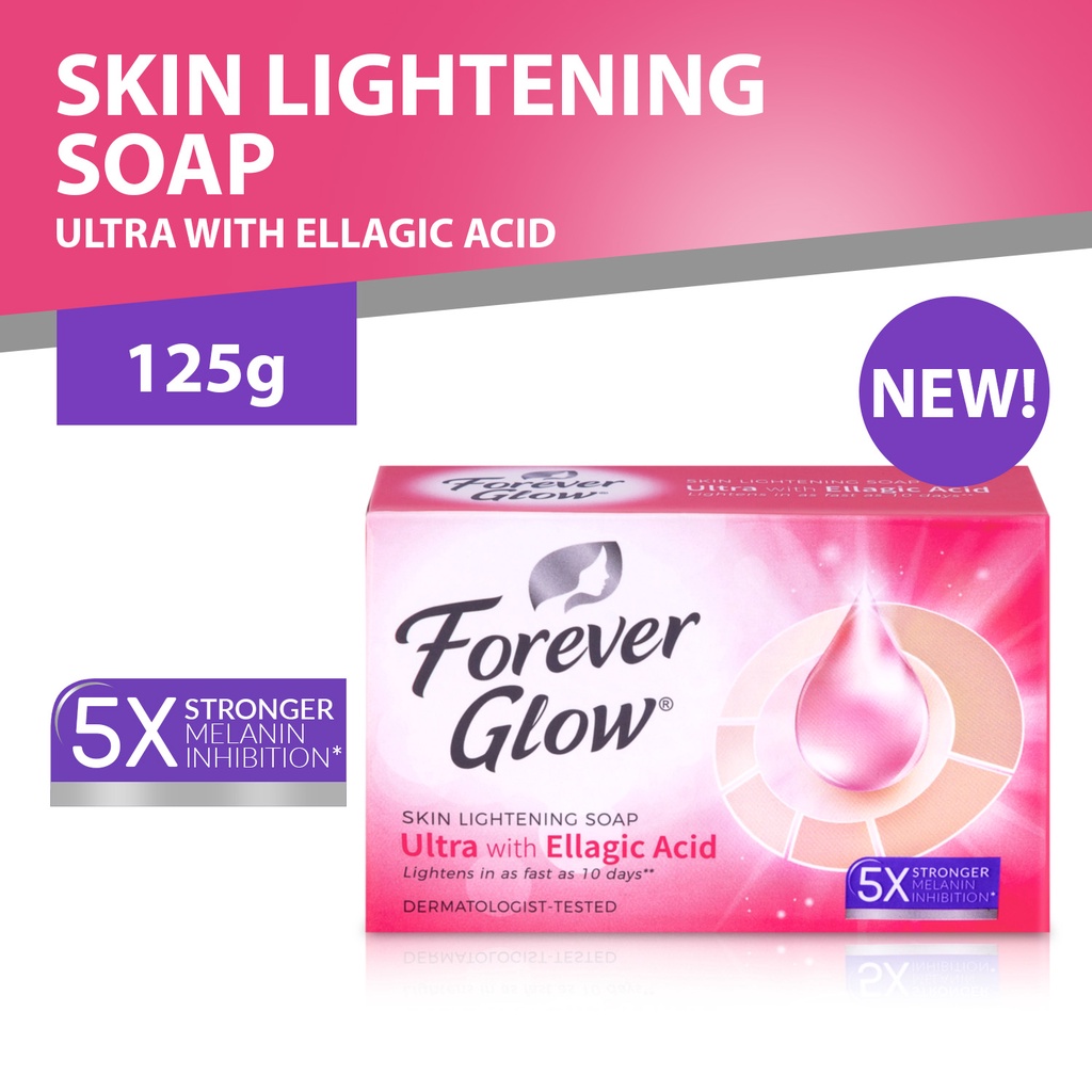 Forever Glow Ultra with Ellagic Acid Skin Lightening Soap 125 g ...