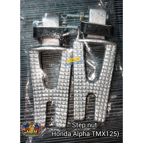 Step nut (Honda Alpha TMX 125) | Shopee Philippines