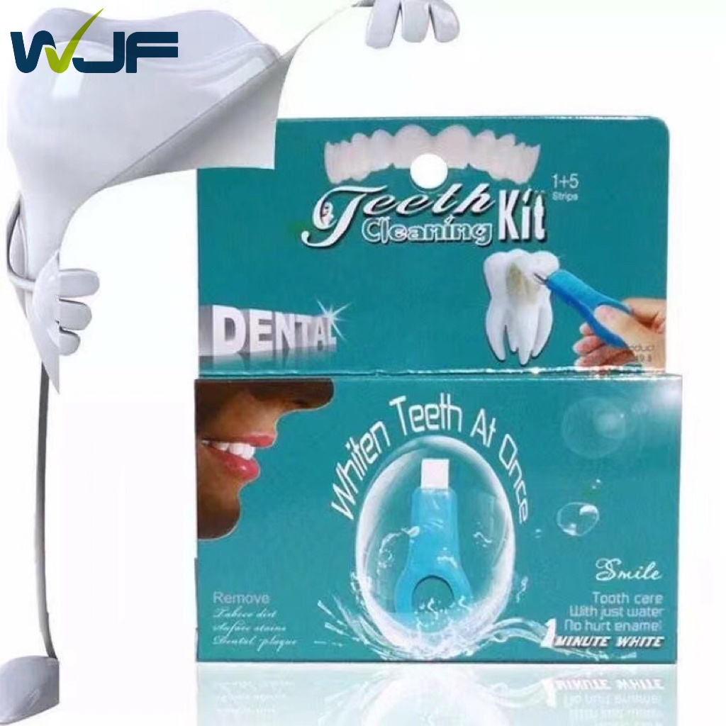 WJF Teeth cleaning whitening kit | Shopee Philippines