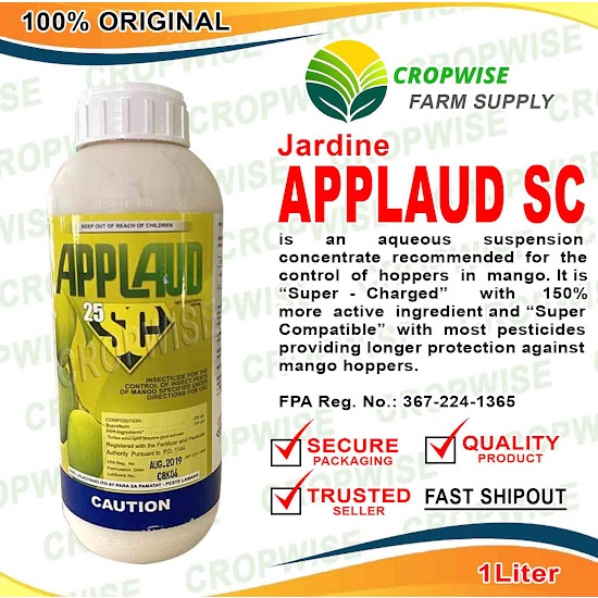 APPLAUD Liter 25 SC Insecticide | Shopee Philippines