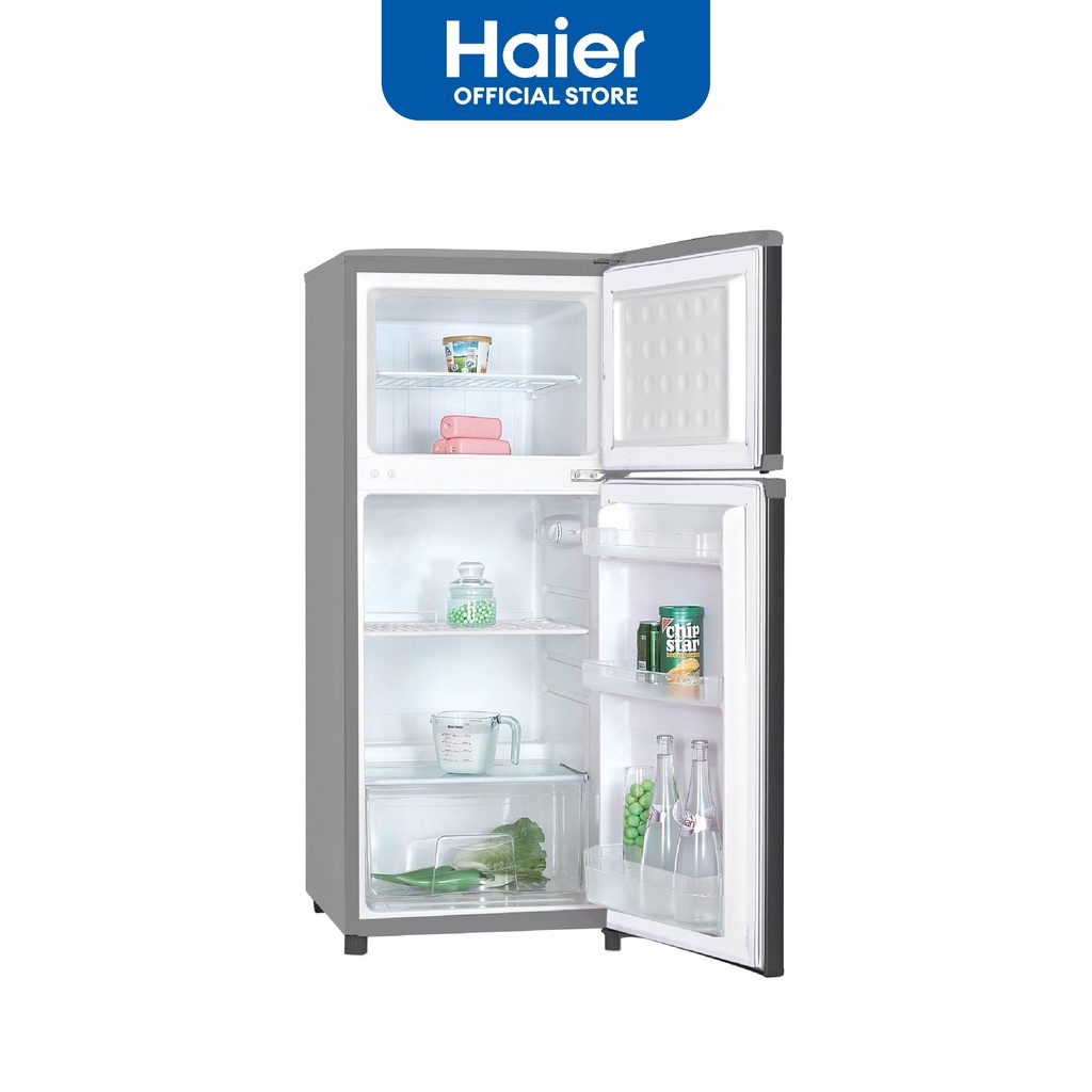 Haier HRF-IVD200H 5.33 cu.ft./151L Fresh Cooling Inverter Two Door Refrigerator (Inox Finish ...