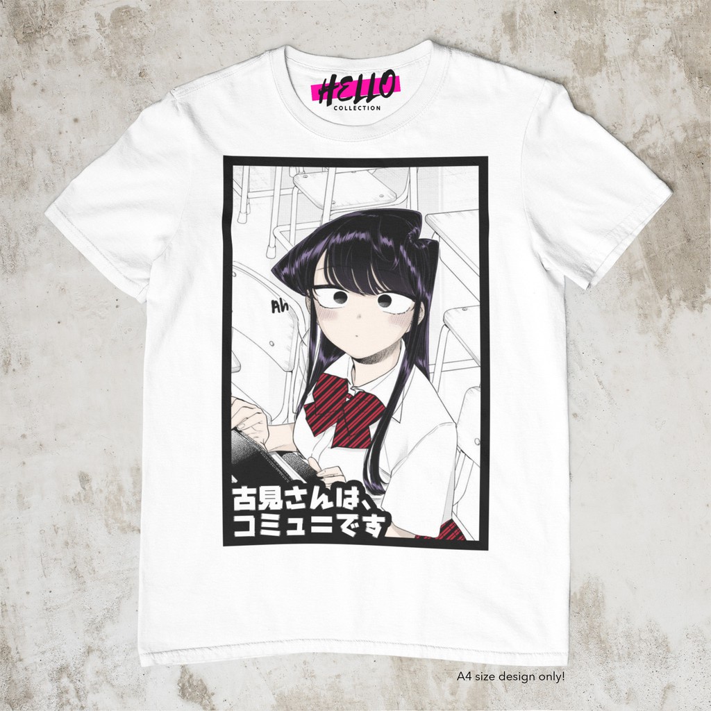 Komi Can't Communicate 01 Anime Shirt hellocollectioncod | Shopee ...