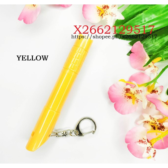 3 in1 Emergency Whistle Flashlight Pen with Keyring | Shopee Philippines