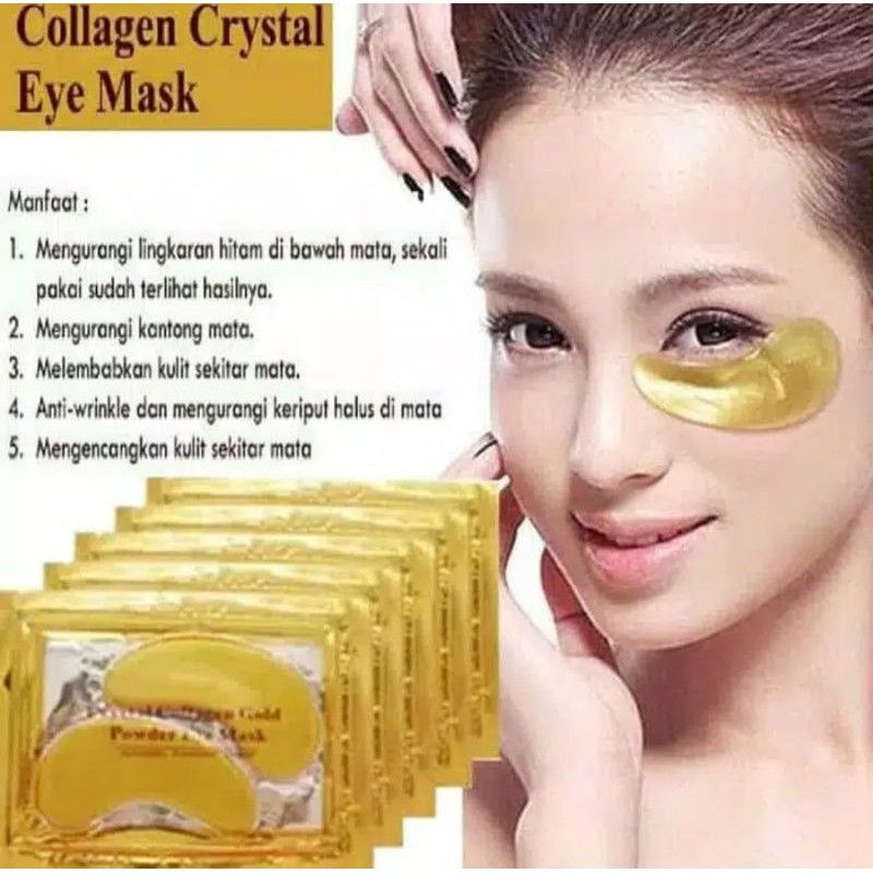 MATA Crystal Collagen Gold Eye Bag original Eyemask Mask | Shopee ...