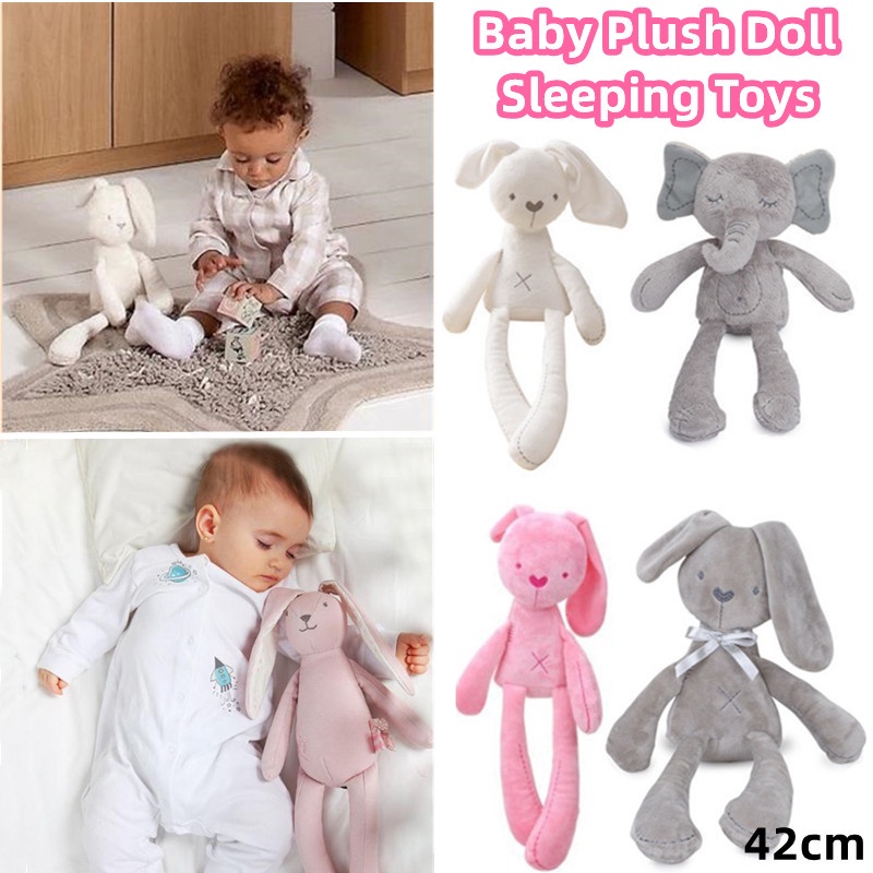 42CM Cute Rabbit Doll Baby Soft Plush Toys For Kids Appease Sleeping ...