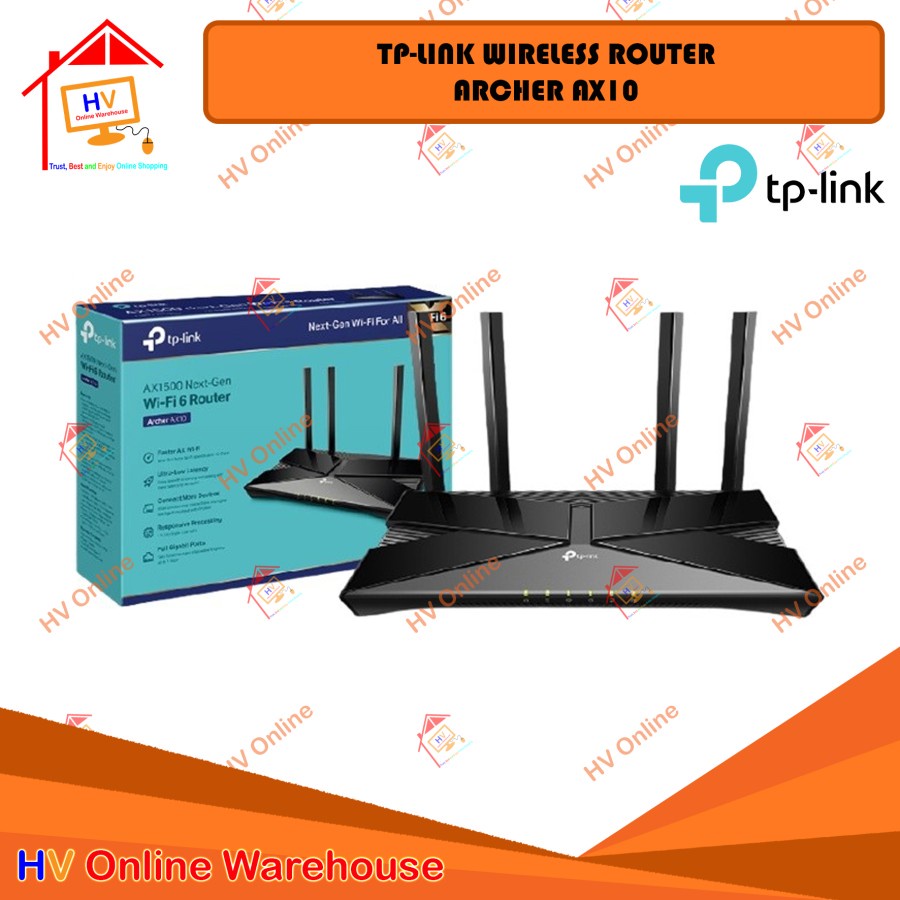 Tp-link Archer AX10 AX1500 Wi-Fi 6 Router Tp link | Shopee Philippines