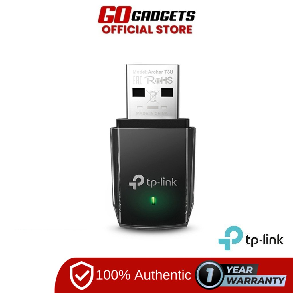 TP-Link Archer T3u Ac1300 Mini Wireless Mu-Mimo USB Adapter Wi-Fi ...