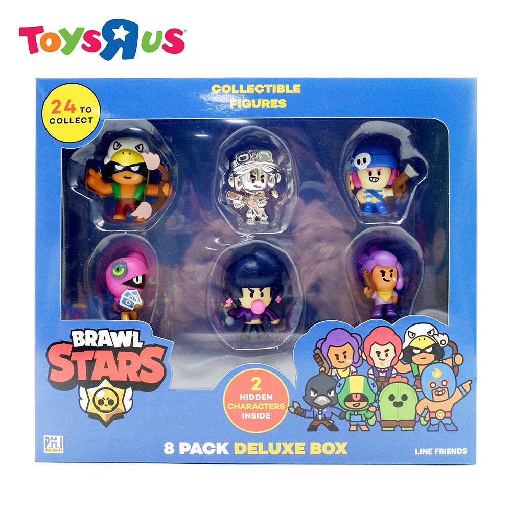 Brawl Stars Figures Silver Jessie Set – 8 Pack Deluxe Box | Shopee ...