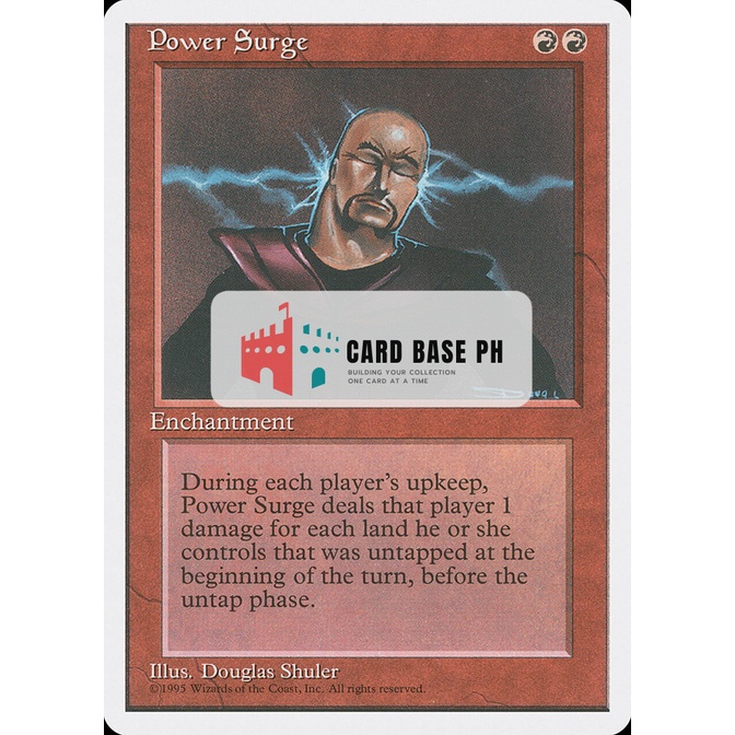 Power Surge - Magic the Gathering Trading Card | Shopee Philippines
