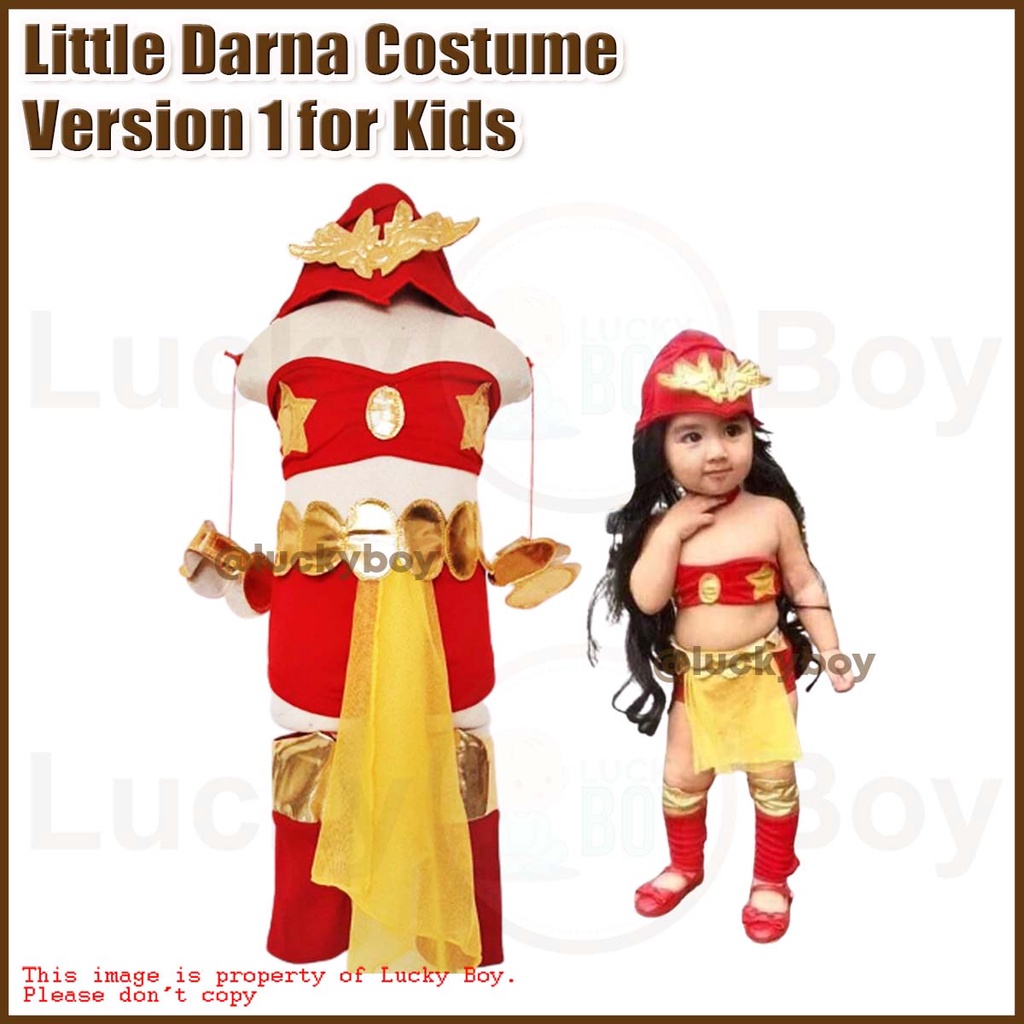 Little Darna Costume Version1 for Kids | Shopee Philippines
