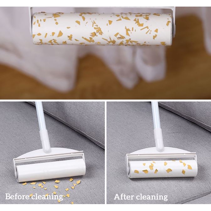 Lint Roller Clothing Dust Roll Brush Sticky Wool Roll Replacement of ...