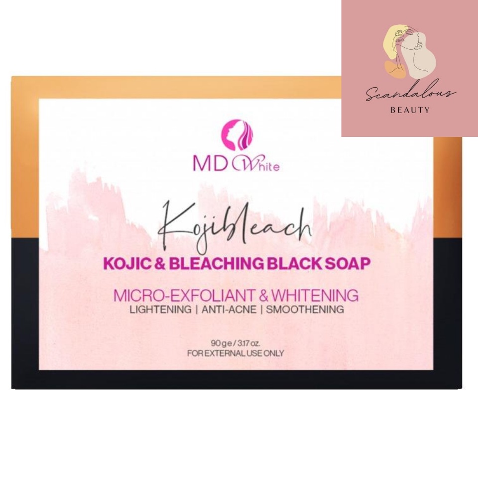 MD White Kojibleach Soap 150g | Shopee Philippines