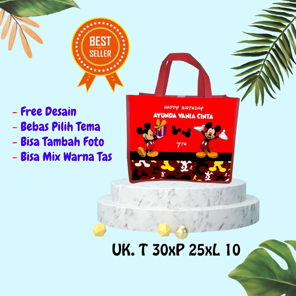 Miki MOUSE Birthday Bag | Shopee Philippines