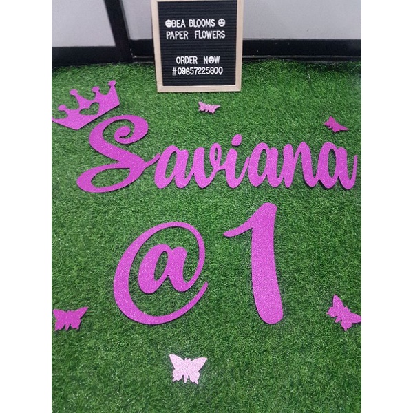 11inches Letter cutouts (sold per piece ) for Party backdrop wall ...