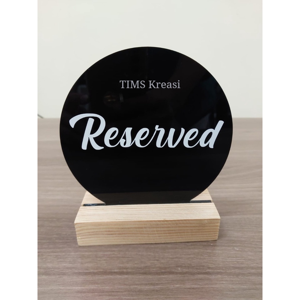 Table Board | Acrylic Board | Table Nameplate | Sign Table | Shopee ...