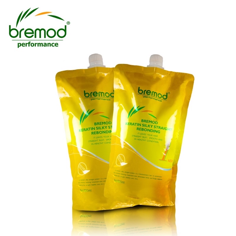 Bremod Rebonding Hair Silky Straightening with Keratin 800ml | Shopee ...