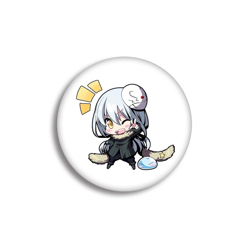 Anime That Time I Got Reincarnated as A Slime Cosplay Badge Rimuru ...