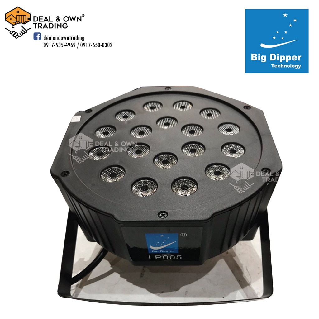 Big Dipper LP005/LP-005 Par 18 LED x 1w Light (Original) | Shopee Philippines