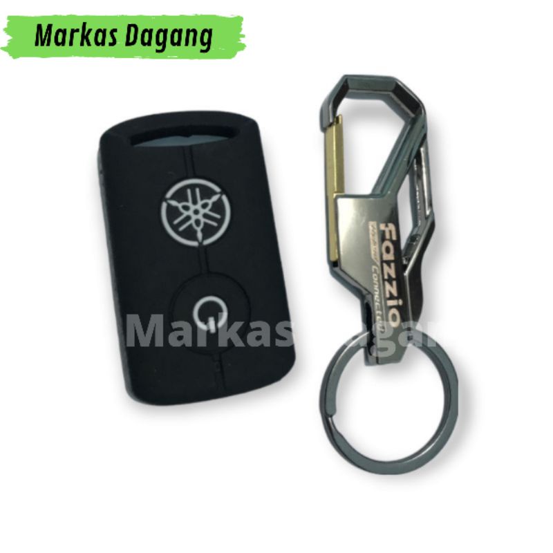 GANTUNGAN Yamaha Motorcycle Remote Cover and Keychain Package with ...