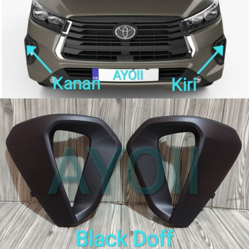 Cover Sein Bumper Black Doff Toyota Innova Reborn Facelift Original ...