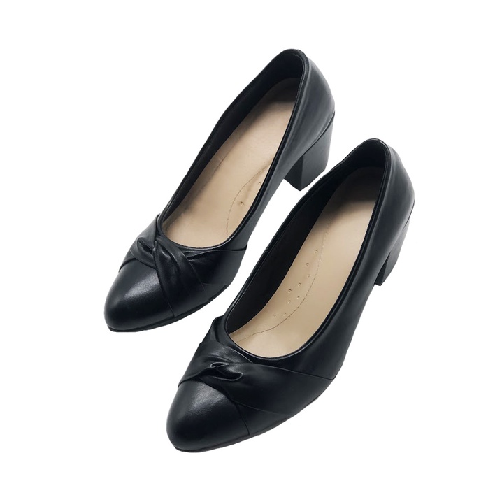 Gawang Pinoy Shoe MARIKINA MADE Women Office Black Shoes Heels School ...