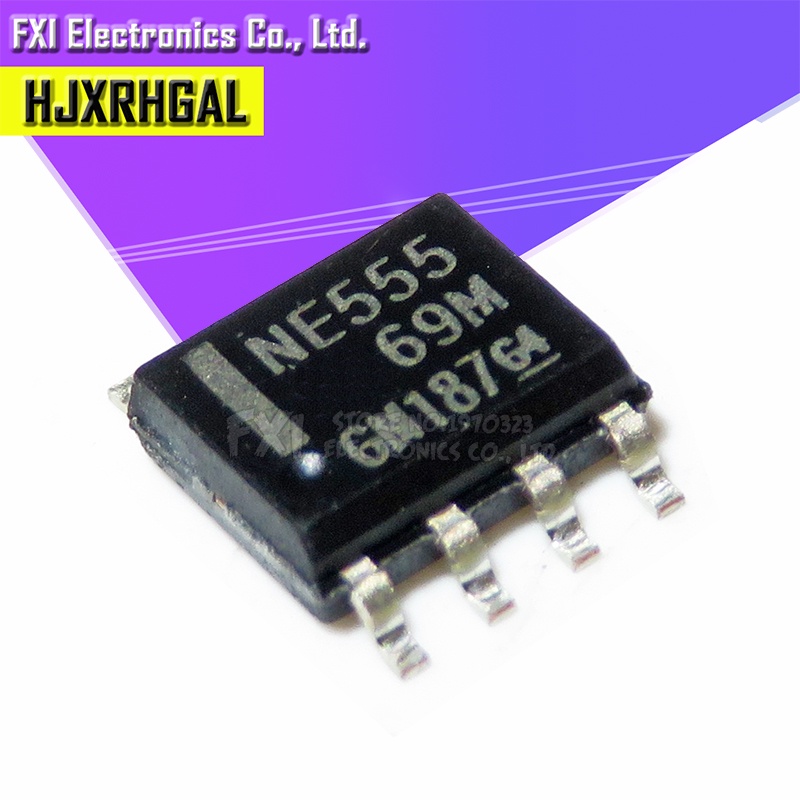 50PCS NE555DR NE555 SOP8 SOP NE555DT SMD New Patch | Shopee Philippines