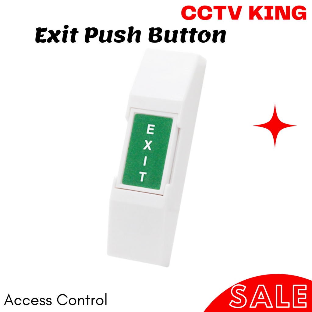 CCTV KING 1 pc Door Exit Push Button, Exit Button, Door Release Exit ... CCTV KING 1 pc Door Exit Push Button, Exit Button, Door Release Exit ...