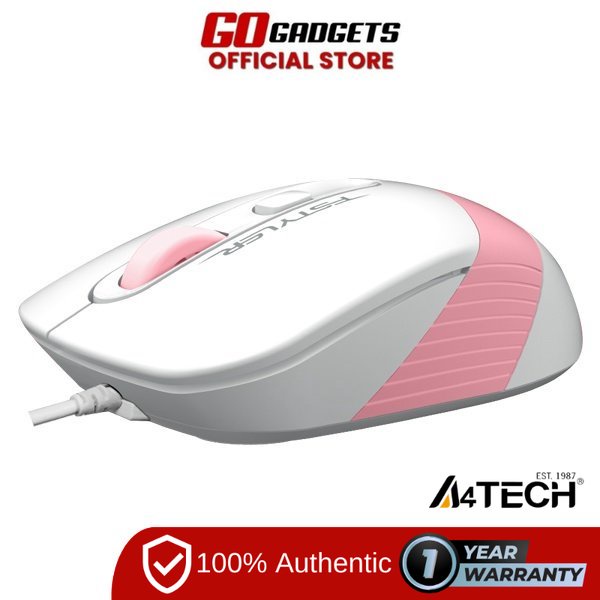 A4Tech Fstyler FM10 Wired Mouse USB Pink | Shopee Philippines
