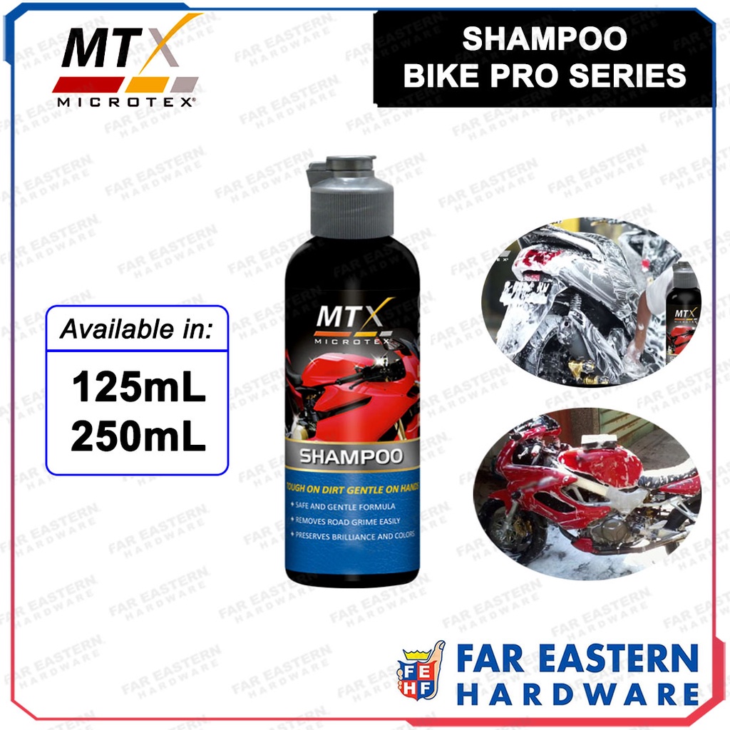 MICROTEX Shampoo for Motorcycle Bike PRO Series 125mL | 250mL MTX ...