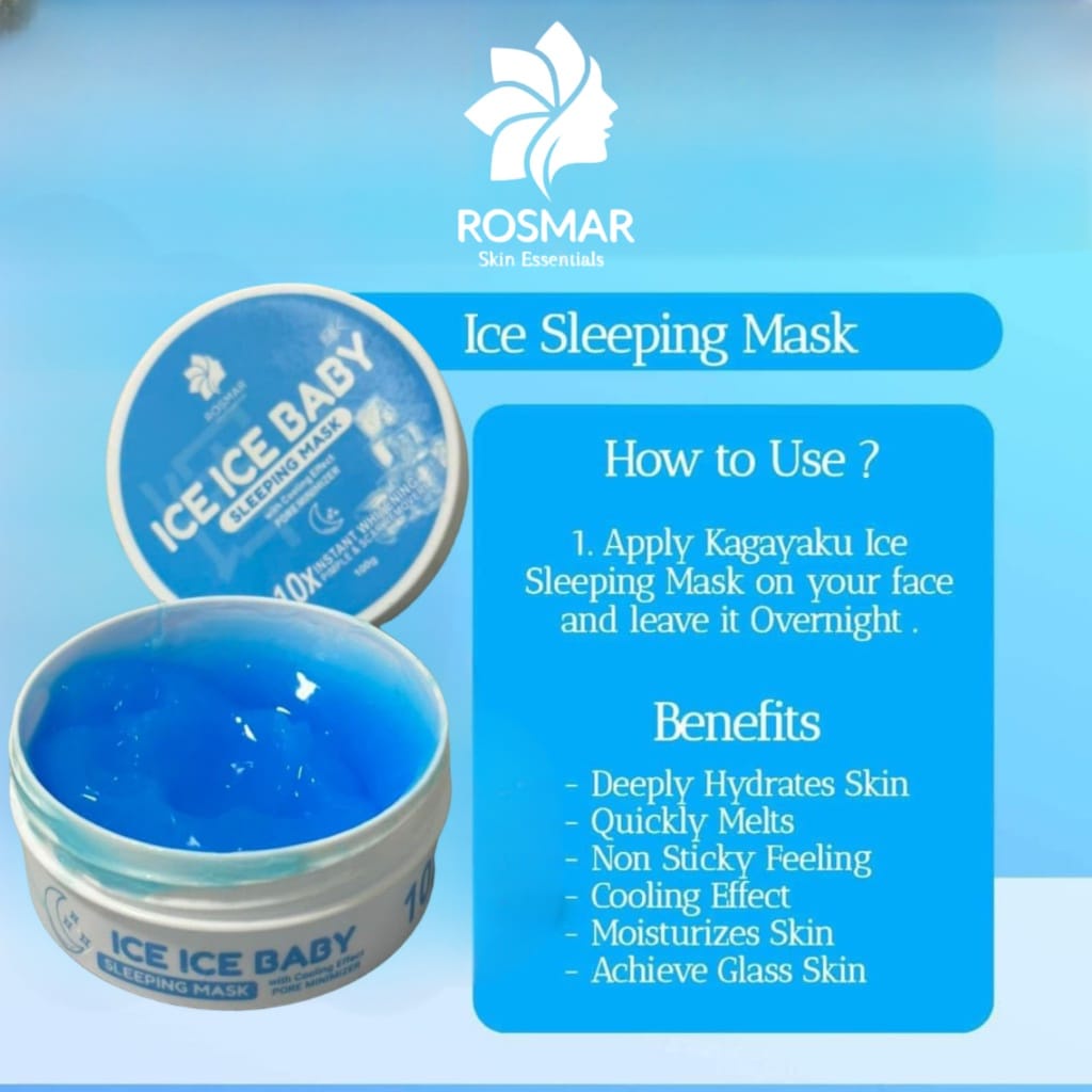 ROSMAR ICE ICE BABY SLEEPING MASK | Shopee Philippines