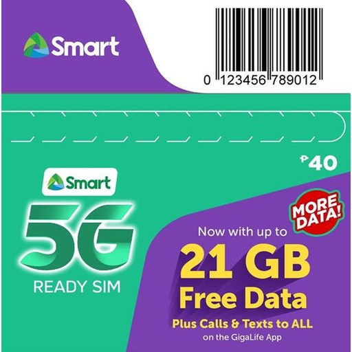 Smart Special Numbe 5G LTE Tricut Brand New Vanity Simcard Fresh Sealed ...