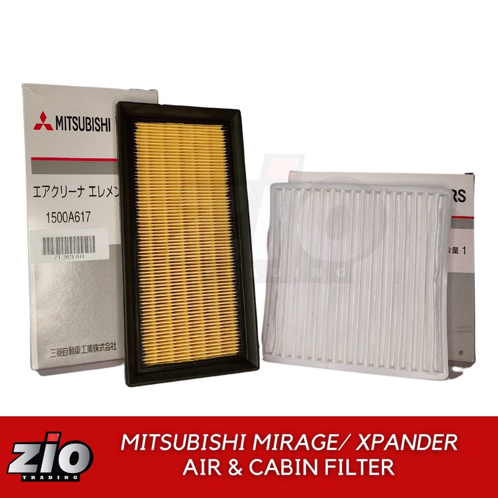Mitsubishi Mirage/Xpander Filter Set (2012-2022) | Shopee Philippines
