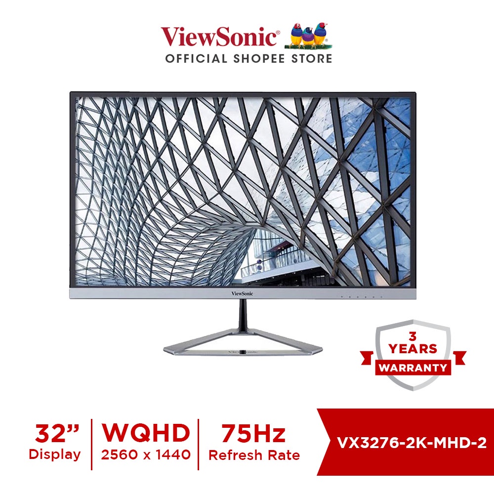ViewSonic VX3276-2K-MHD-2 32" 1440p Entertainment Monitor | Shopee ...