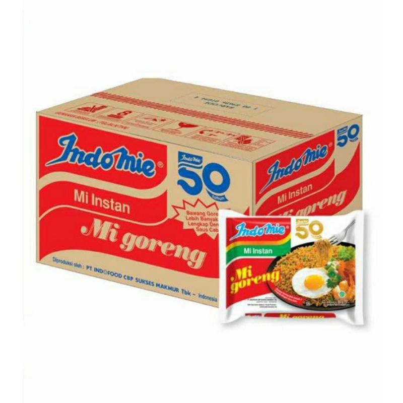 Indomie Instant Noodles Fried Plus Special 85gr - 1 Carton/1 Box ...