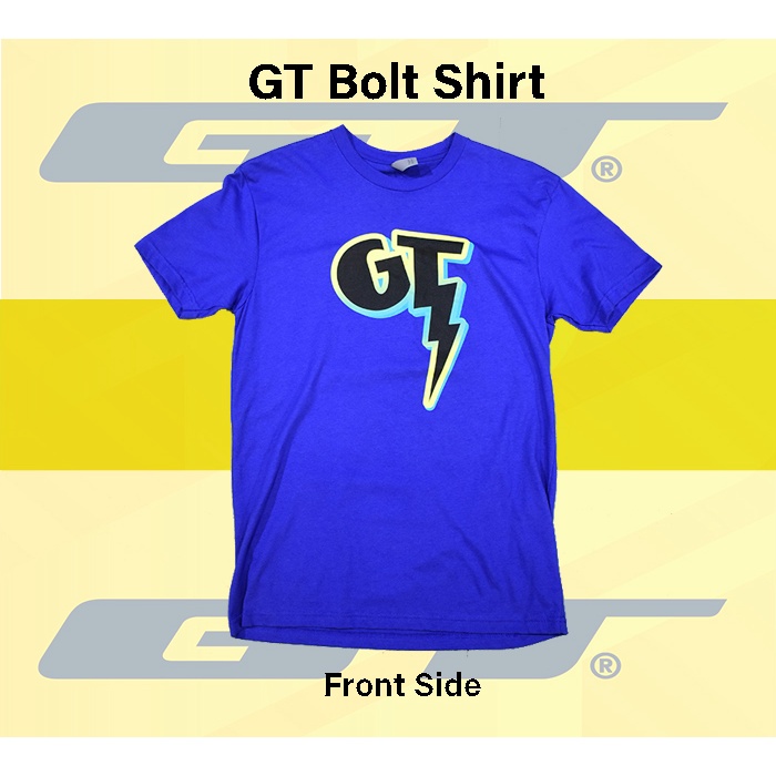 GT BICYCLE TSHIRTS AUTHENTIC 100% COTTON (BOLT, BMX72, ARCADE, CHROME N ...