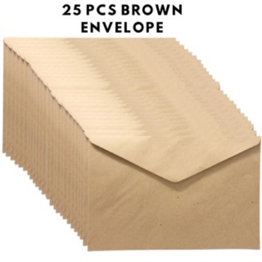 brown envelop long - Best Prices and Online Promos - Apr 2026 | Shopee ...