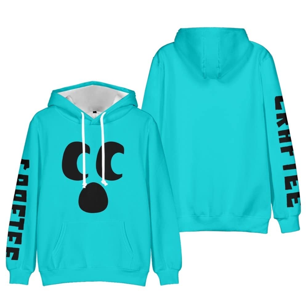 2022 Craftee Face Tie Dye Hoodie Anime New 3D Prined Fashion Hooded ...